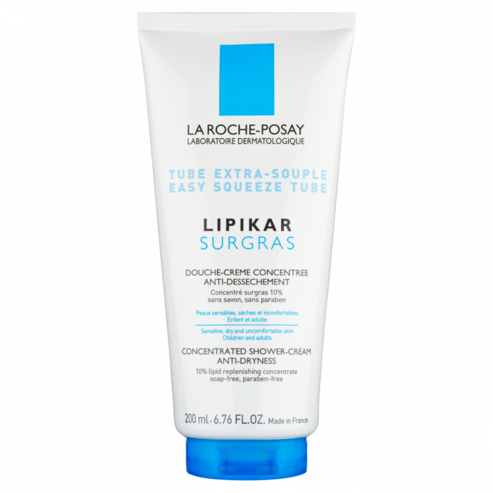 La Roche Posay Lipikar Surgras Shower Cream 200ml - Rose Finlay totalhealth